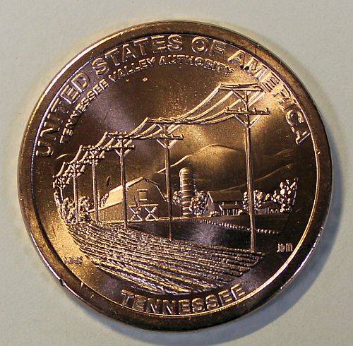1 Dollar USA - Tennessee: Tennessee Valley Authority (TVA) (17) - 2022