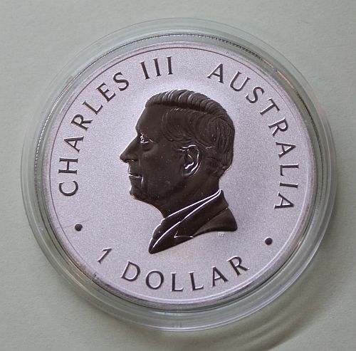 1 $ Australien 2024 Super Pit Goldmine BU