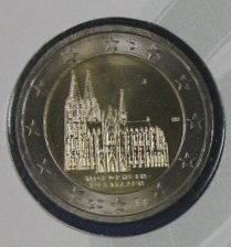 2 Euro Deutschland 2011 Kölner Dom Nordrhein-Westfalen - D