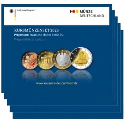 Deutschland KMS 2023 - PP - (2 € Hamburg) A, D, F, G, J