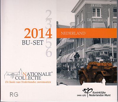 Niederlande KMS 2014 - Nationale Sammlung: Befreiung - BU